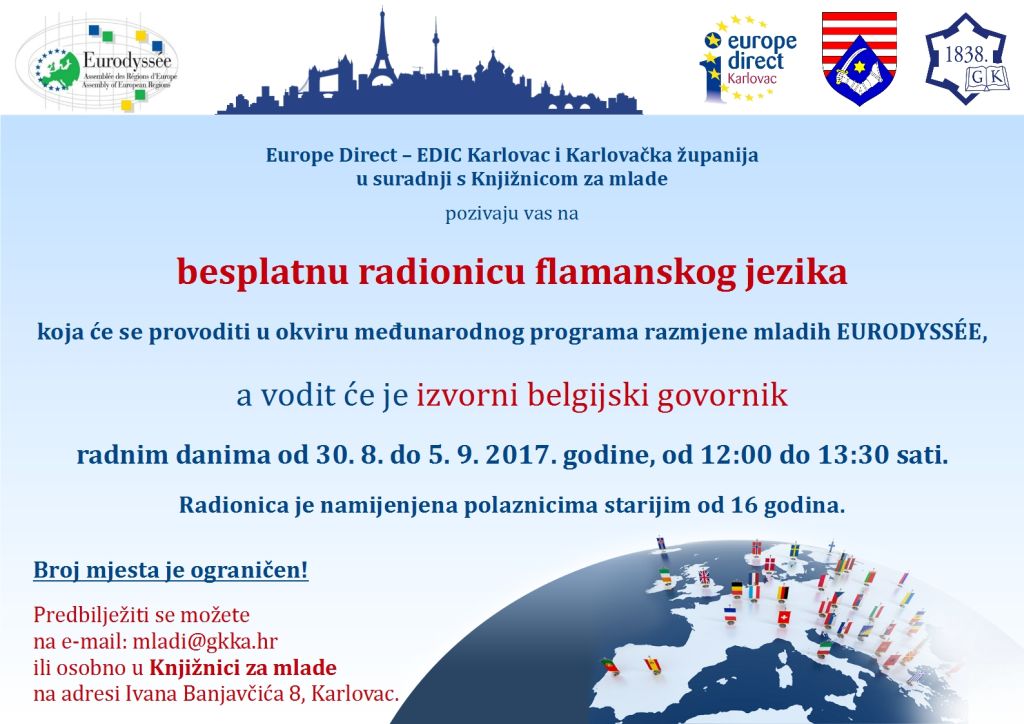 Besplatna radionica flamanskog jezika - Trend